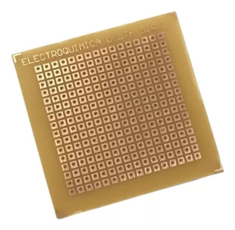 Plaqueta Experimental 10×10 Electroquimica Delta – Electrónica 106